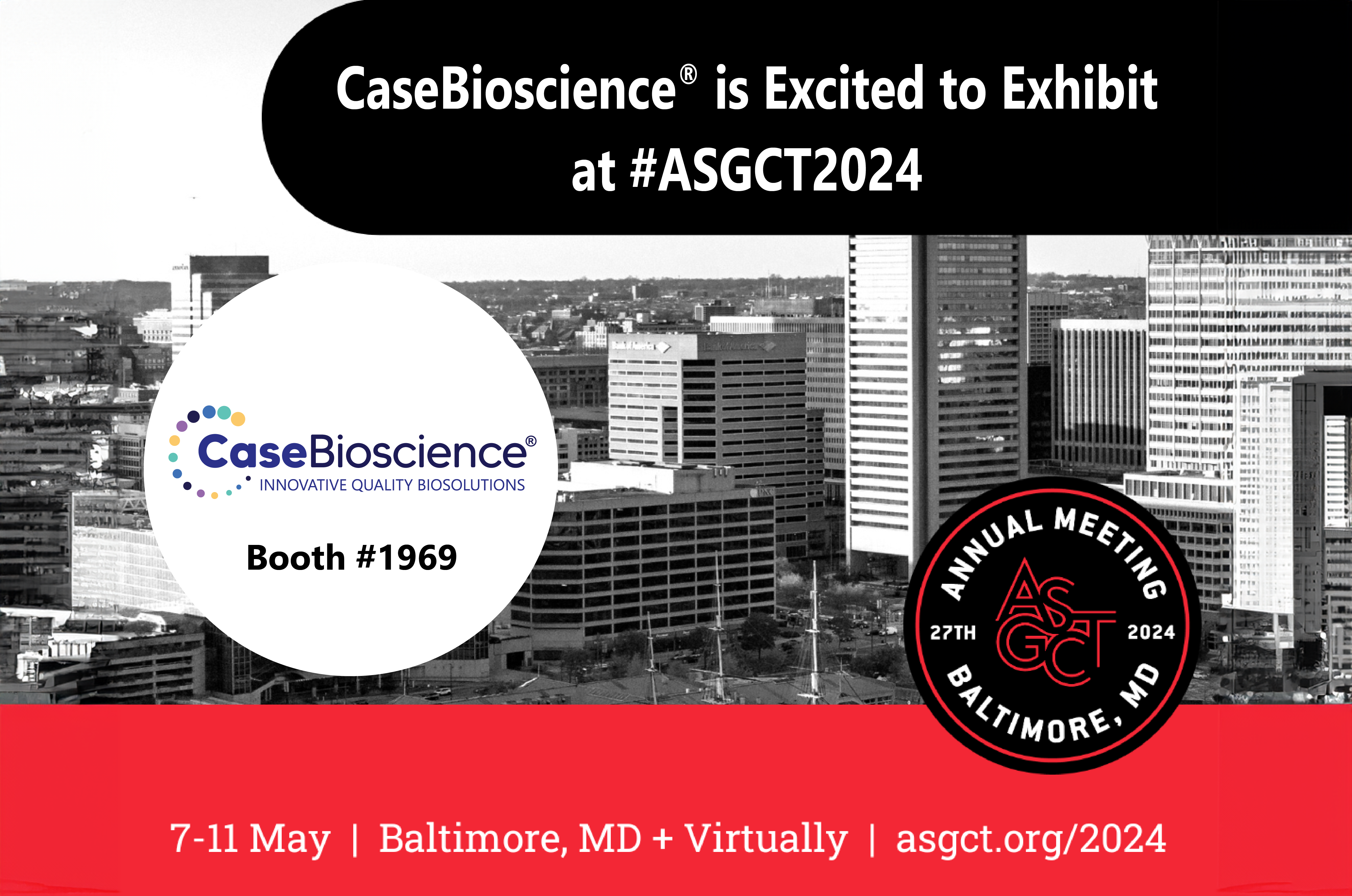 ASGCT’s 27th Annual Meeting 2024 | Biopreservation Media |CaseBioscience